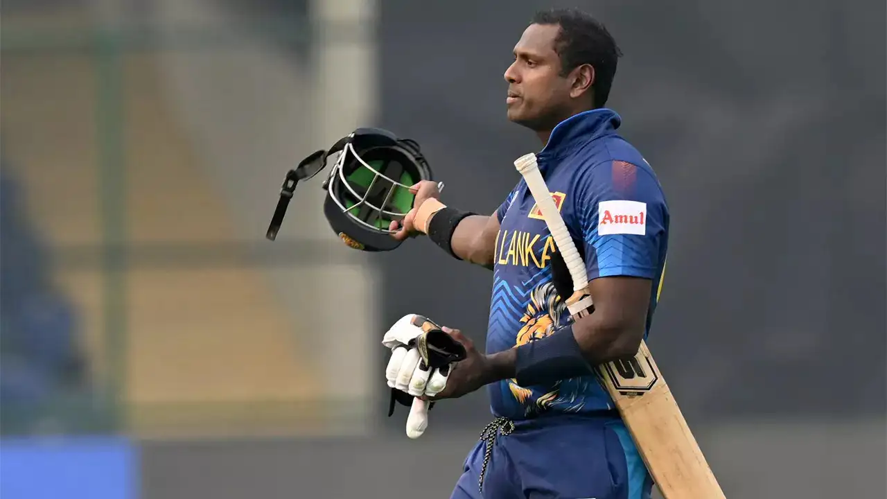 Angelo Mathews Announces Test Exit in 2025