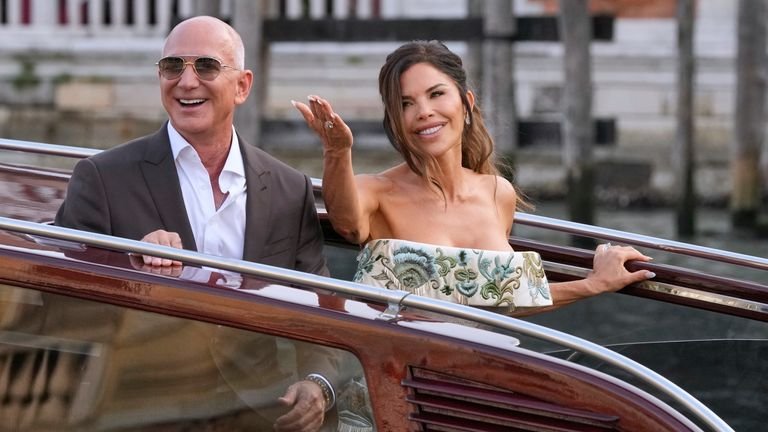 Stunning Bezos Wedding Photos Reveal Venice Luxury Ceremony