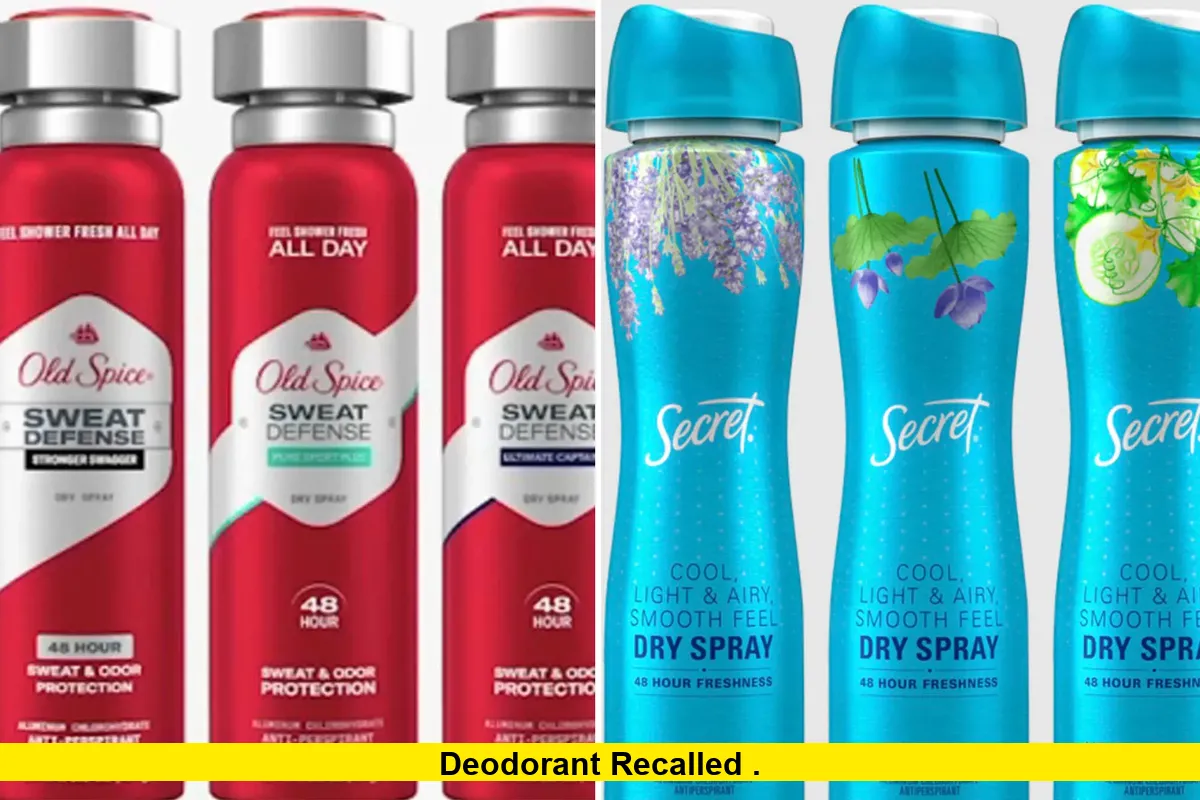 Popular Deodorant Recalled Nationwide Over Contamination Concerns