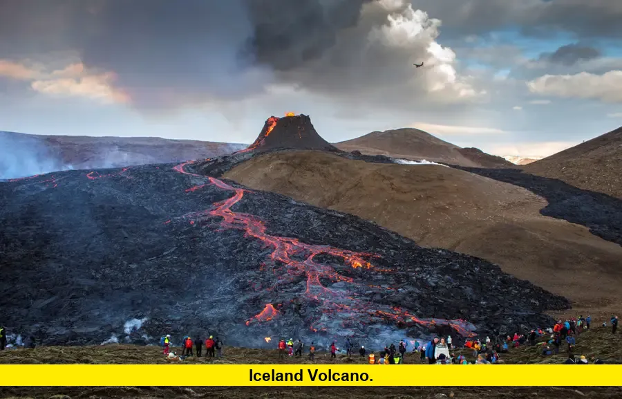 Iceland Volcano Erupts, Prompting Evacuation of Blue Lagoon Spa