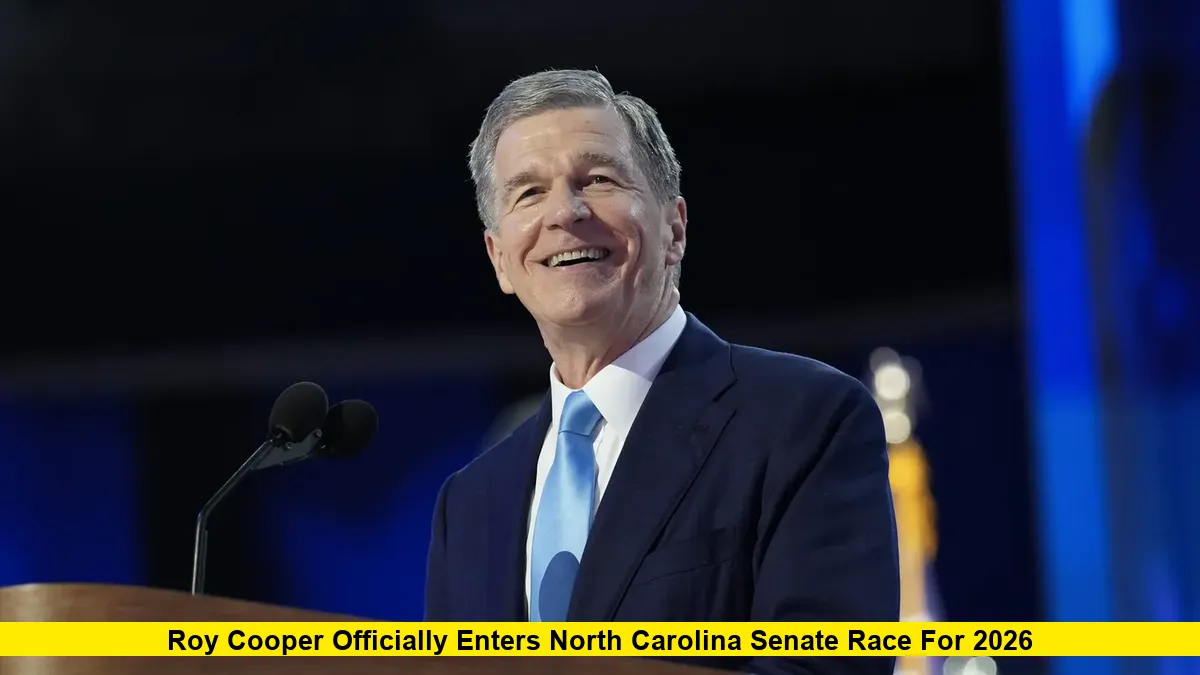 Roy Cooper Officially Enters North Carolina Senate Race for 2026