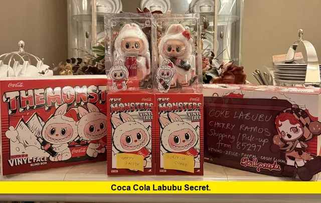 The Ultra-Rare Coca Cola Labubu Secret Edition Takes Collectors by ...