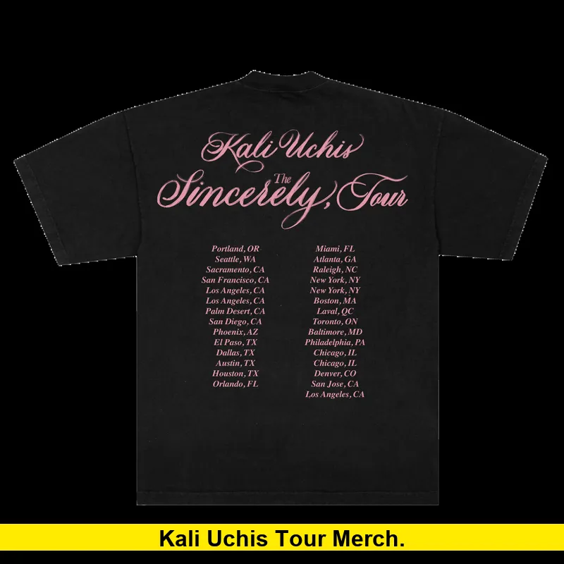 Kali Uchis Tour Merch: Everything You Need to Know for The Sincerely ...