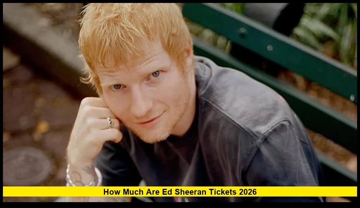 How Much Are Ed Sheeran Tickets 2026? Full Breakdown of Prices ...