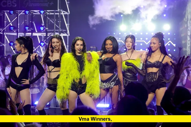 VMA Winners Shine at the 2025 MTV Video Music Awards