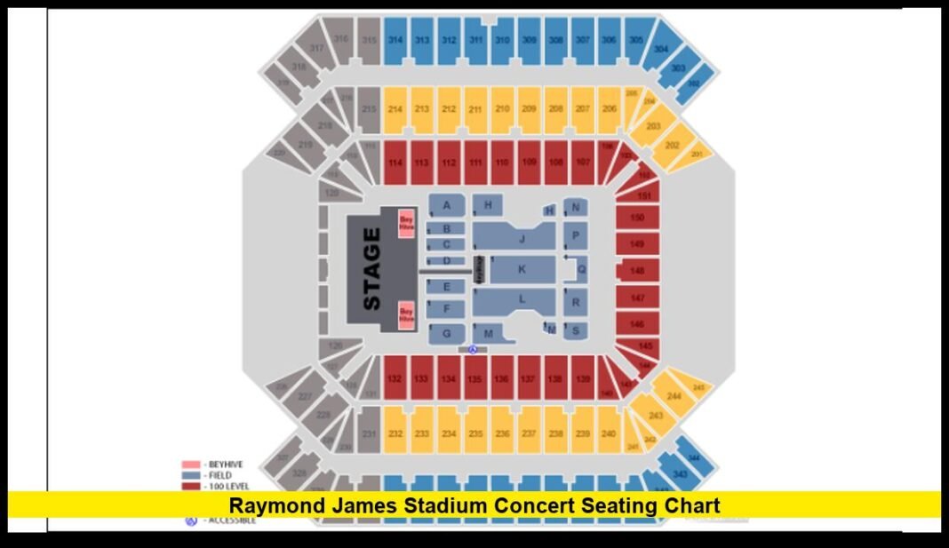Raymond James Stadium Concert Seating Chart – Complete Guide for ...