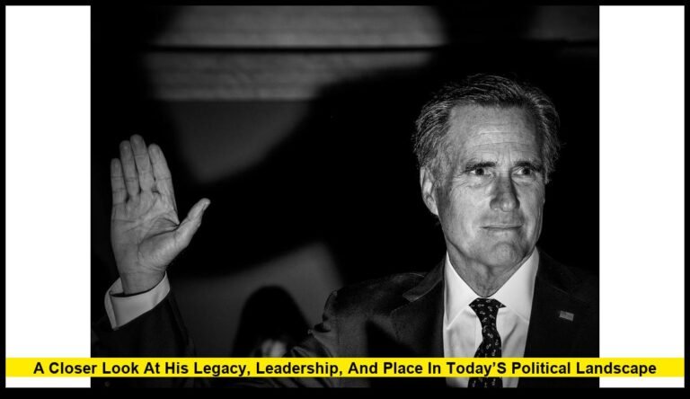 Mitt Romney Age: A Closer Look at His Legacy, Leadership, and Place in ...
