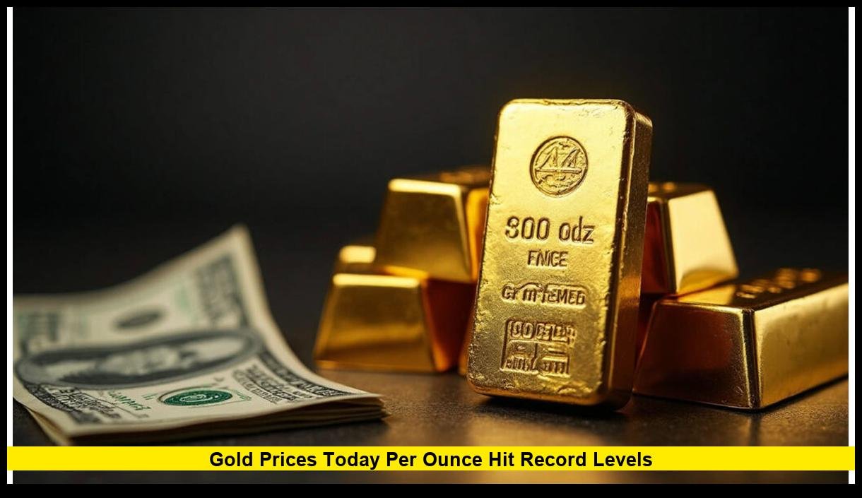Gold Prices Today Per Ounce Hit Record Levels as Inflation, Dollar ...