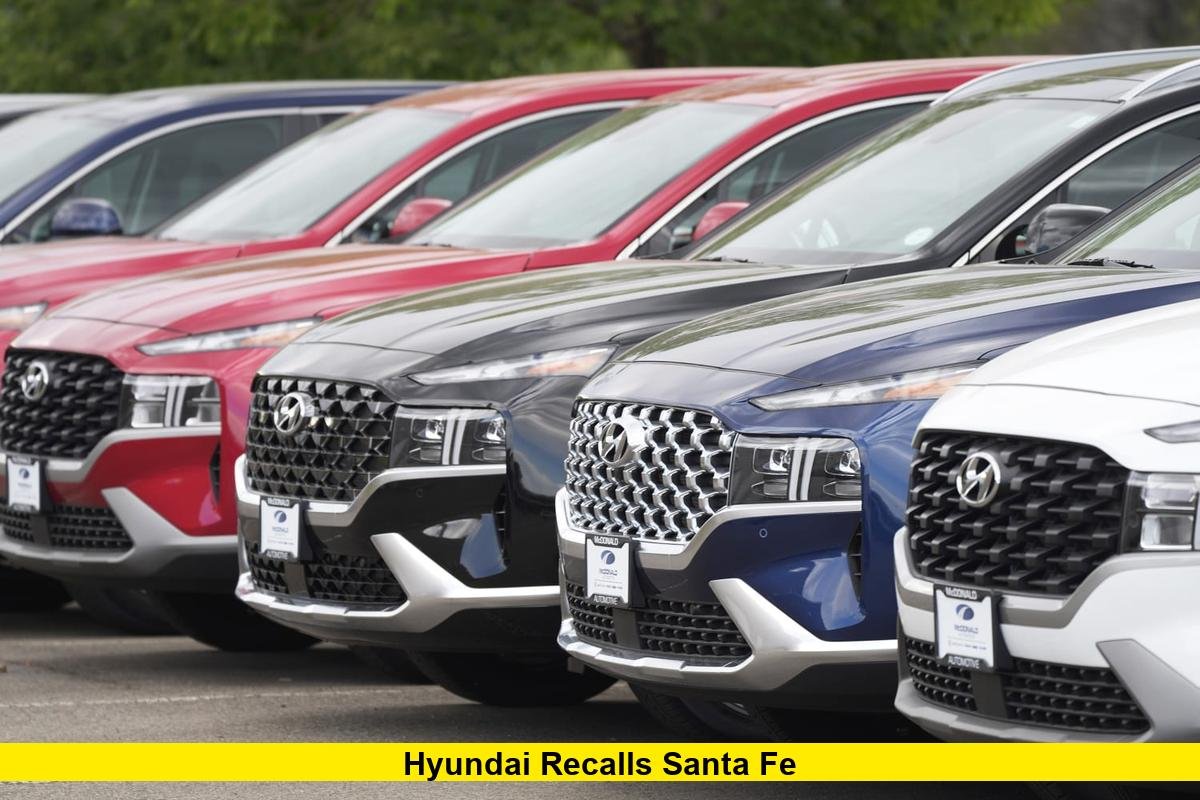 Hyundai Recalls Santa Fe SUVs Over Fire Risk from Starter Motor Defect