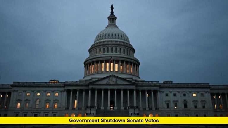 Senate Votes Stall Amid Ongoing Government Shutdown