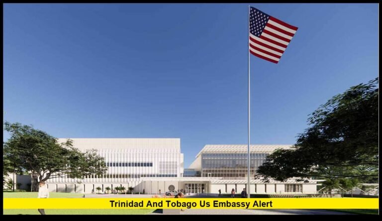 Trinidad and Tobago US Embassy Alert: Updated Travel Warning and ...