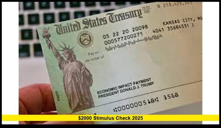 $2000 Stimulus Check 2025: The Full Truth About the Payment and What ...