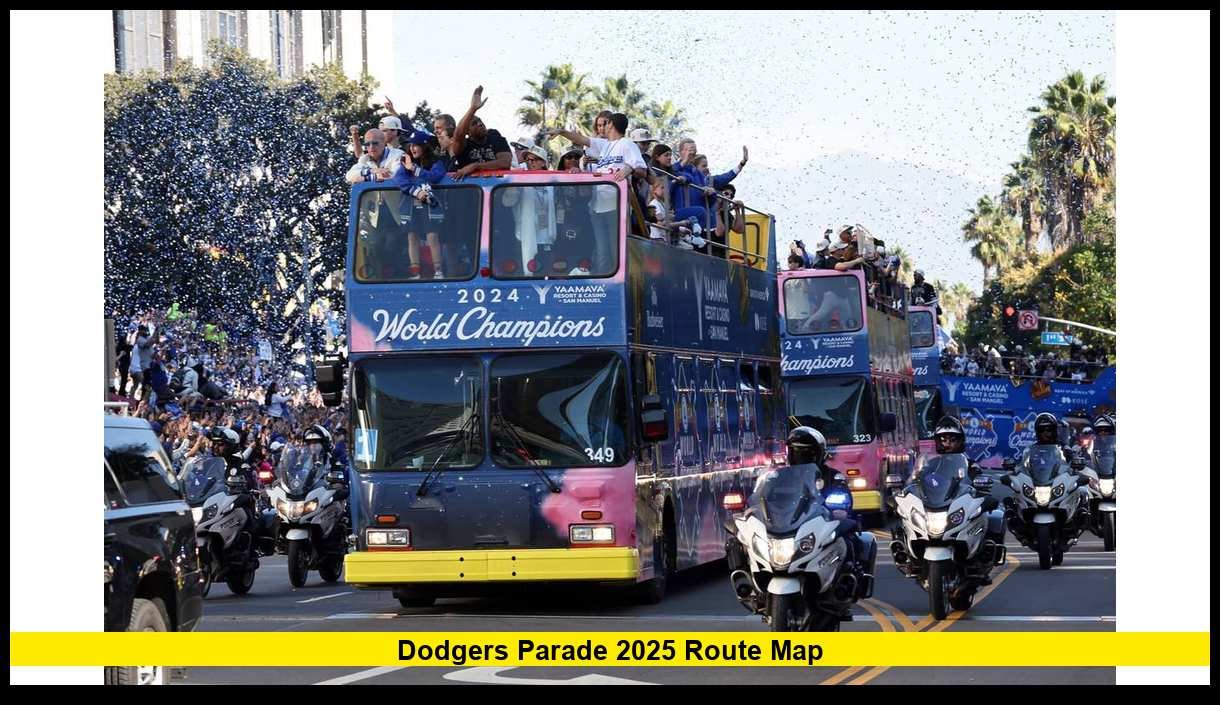 Dodgers Parade 2025 Route Map: Your Complete Guide to the Victory ...