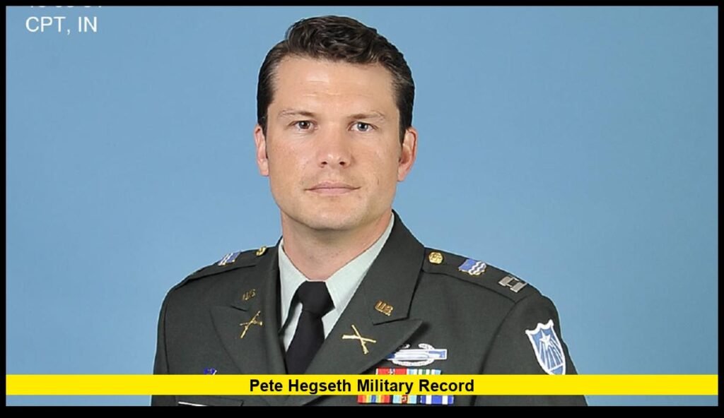 Pete Hegseth military record: A full look at his verified service history