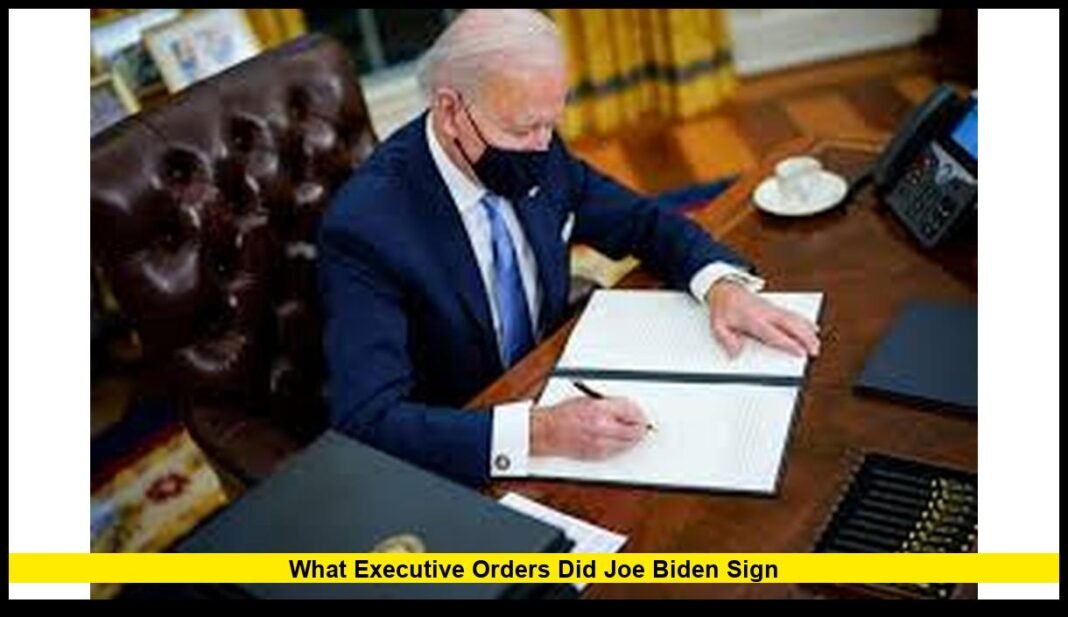 What Executive Orders Did Joe Biden Sign? (Verified 2021–2025 Overview)