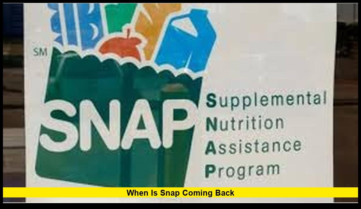 When Is Snap Coming Back?