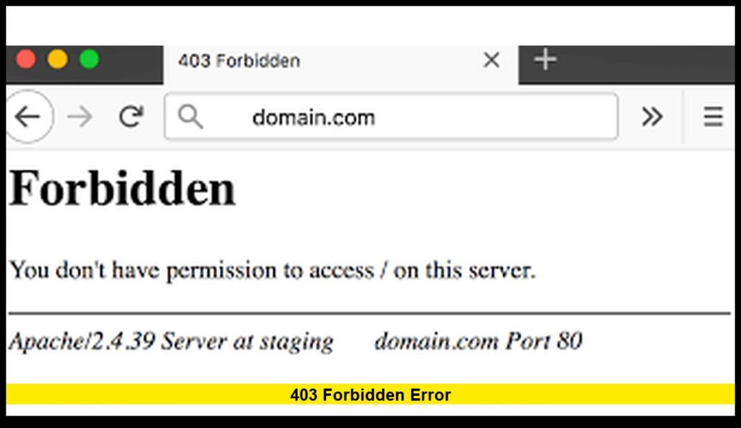 403 Forbidden Error: How Access Denials Work, Why They Happen, and What ...