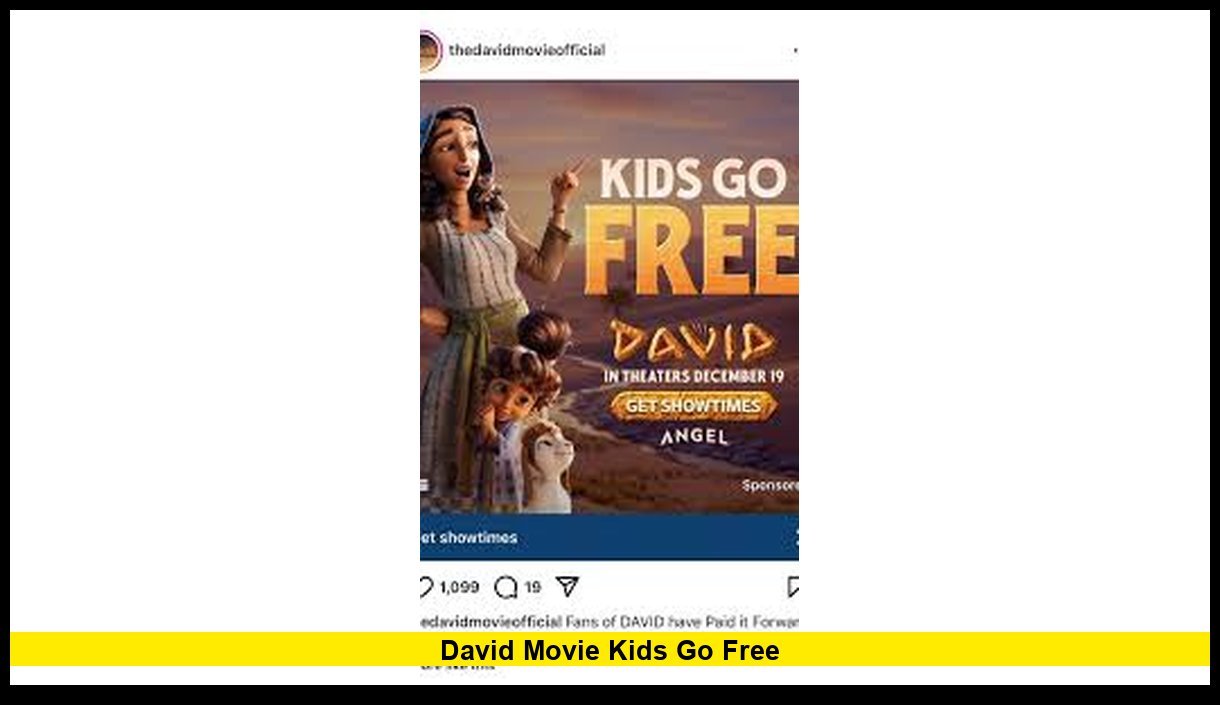 David Movie Kids Go Free: A Major Family Ticket Offer Taking Over U.S ...