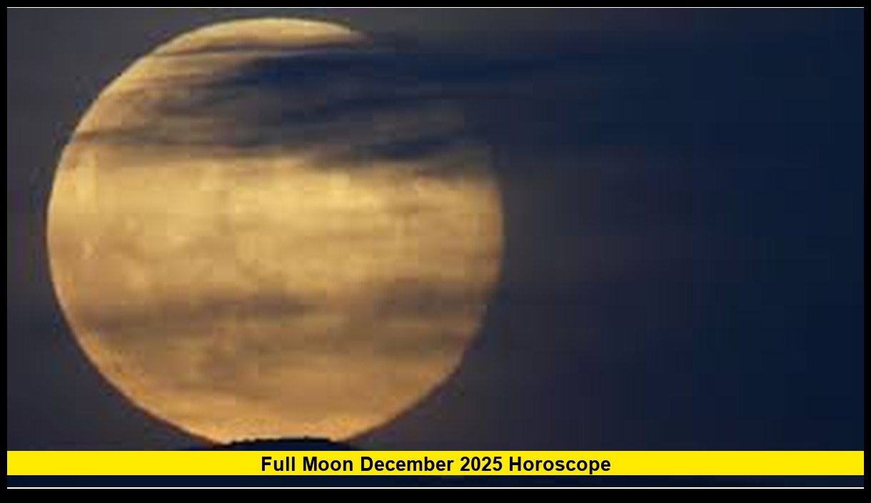 Full Moon December 2025 Horoscope: The Gemini Cold Moon Brings ...