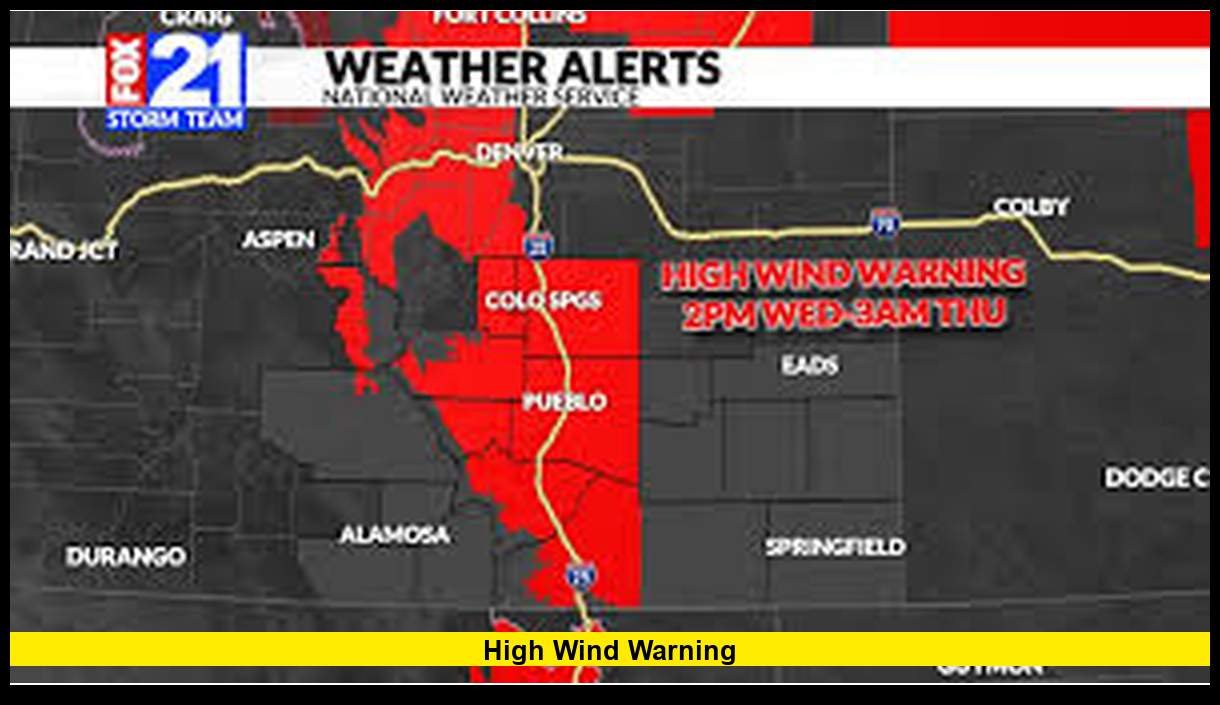 High Wind Warning: Powerful Winds Create Dangerous Conditions Across ...
