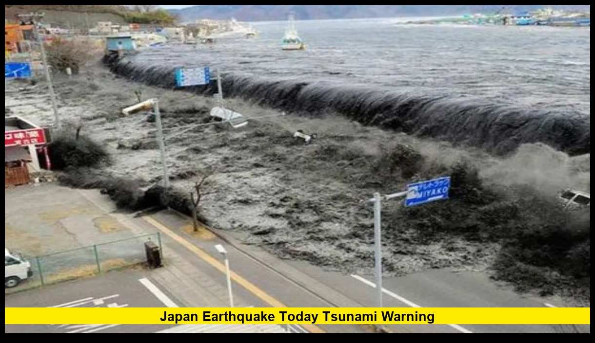 Japan Earthquake Today Tsunami Warning Prompts Coastal Precautions ...