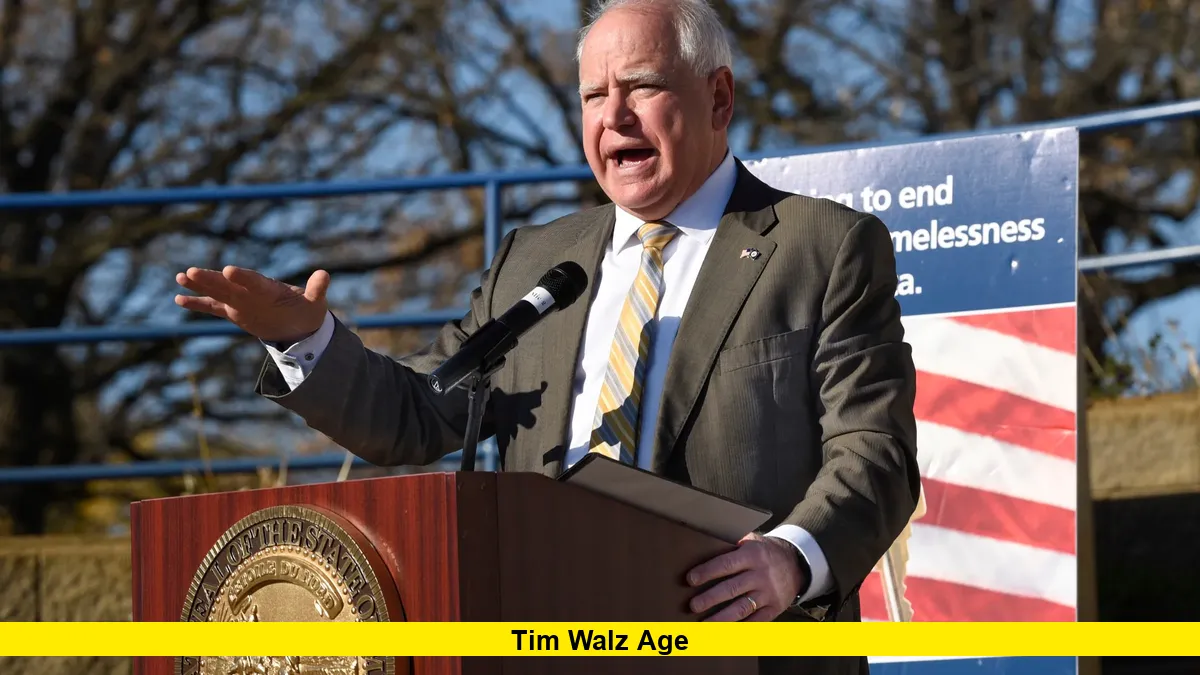 Tim Walz Age Revealed — And Why It Matters as Controversy and Ambition ...