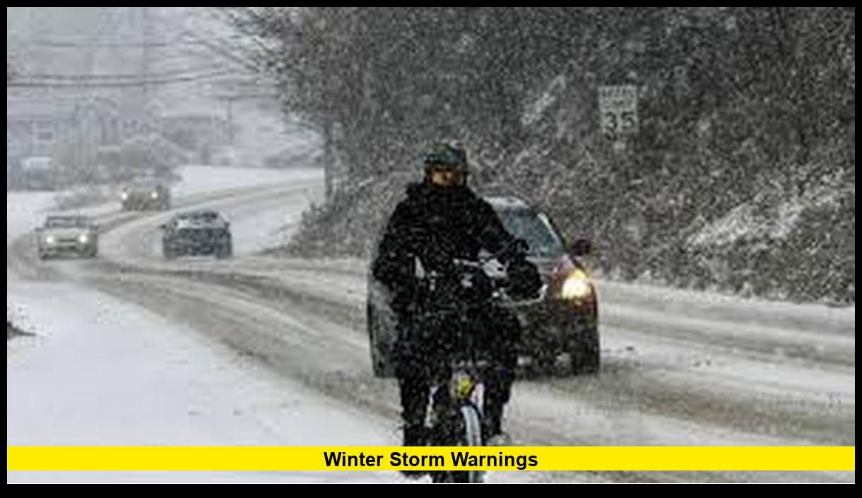 Winter Storm Warnings Stretch Across the U.S. as Heavy Snow, Travel ...