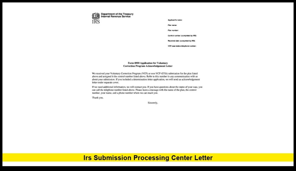 IRS Submission Processing Center Letter: Complete Guide for U.S. Taxpayers