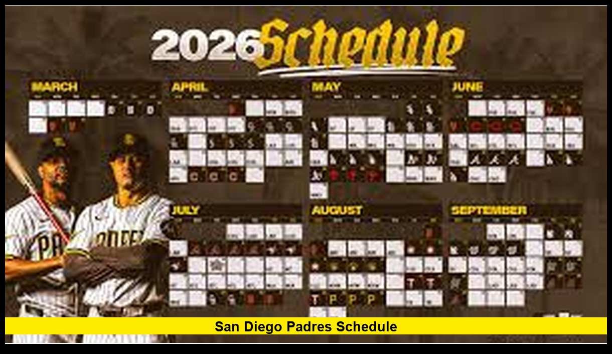 San Diego Padres Schedule Defines the Shape of the 2026 MLB Season