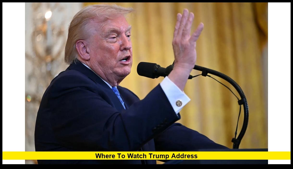 Where to Watch Trump Address: Full Viewing Guide for Americans on TV ...