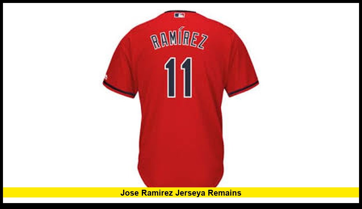 Jose Ramirez Jersey A Continues to Dominate Cleveland Guardians Fan Culture