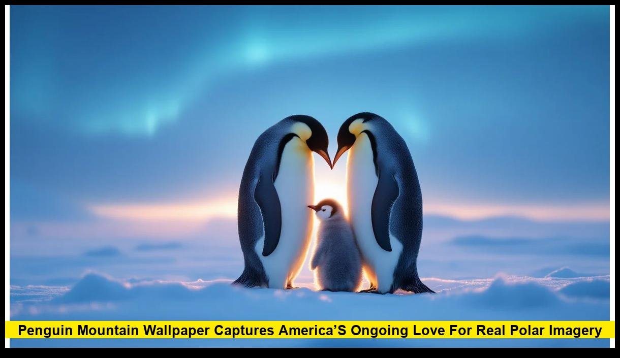 Penguin Mountain Wallpaper Captures America’s Ongoing Love for Real ...