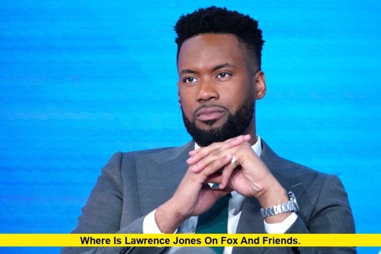 Where Is Lawrence Jones on Fox and Friends? The Real Reason Behind His ...