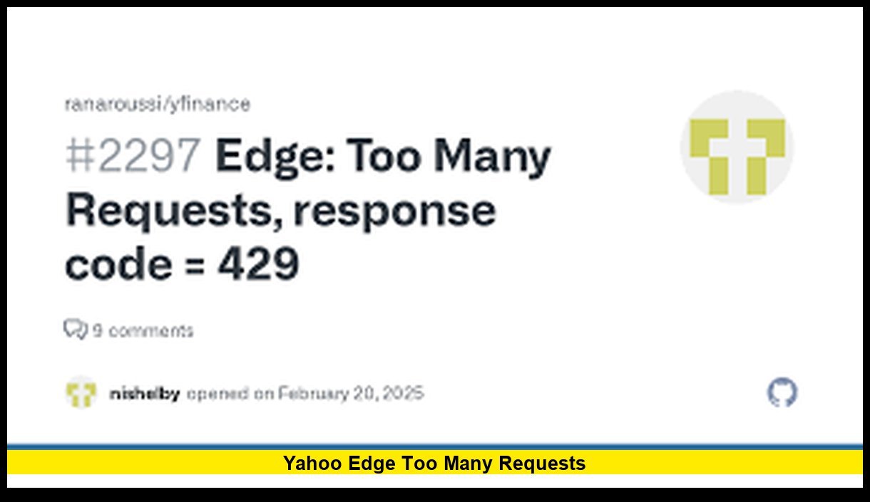 Yahoo Edge Too Many Requests Error: Why Users Are Seeing It and How to ...