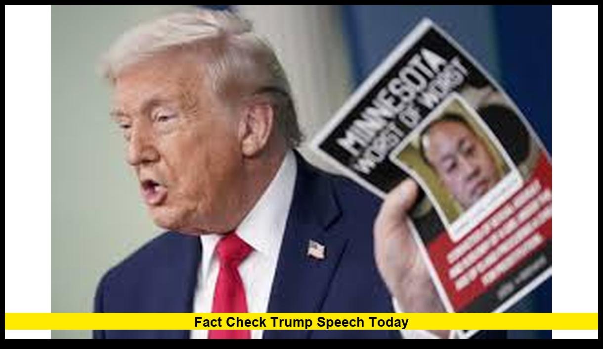 Fact Check Trump Speech Today: What the President Said, What’s ...