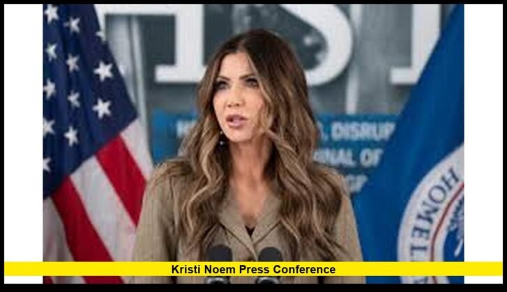 Kristi Noem Press Conference: Federal Response to Minneapolis Shooting ...