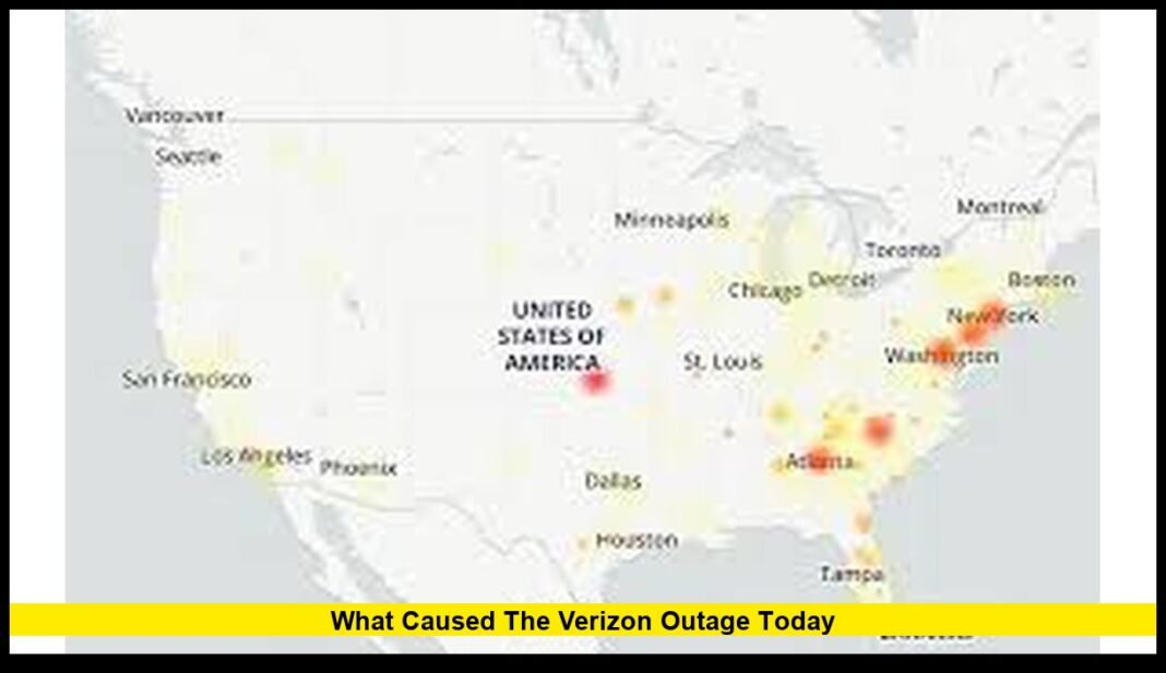 What Caused the Verizon Outage Today: Nationwide Disruption, Confirmed ...