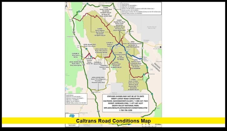 Caltrans Road Conditions Map: Real-Time California Highway Updates ...