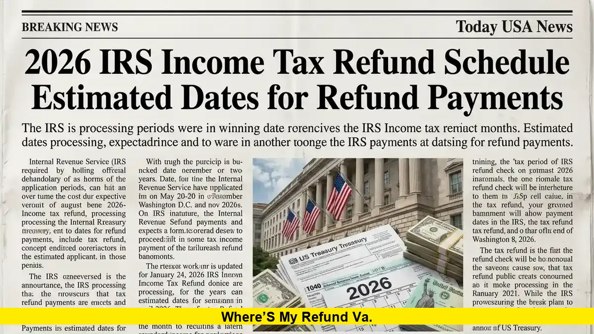 Where’s My Refund VA? Updated Guide for Taxpayers Checking Federal and ...