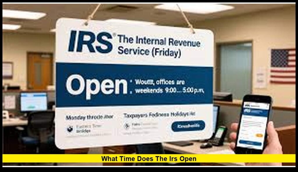 What Time Does the IRS Open in 2026? Updated Hours for Phone, Office ...