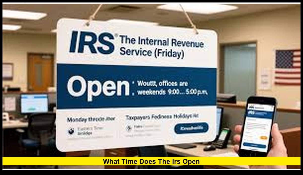 What Time Does the IRS Open in 2026? Updated Hours for Phone, Office ...
