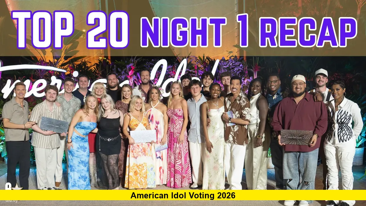 American Idol Voting 2026: Coming Week’s Date, Time, Contestants & How ...