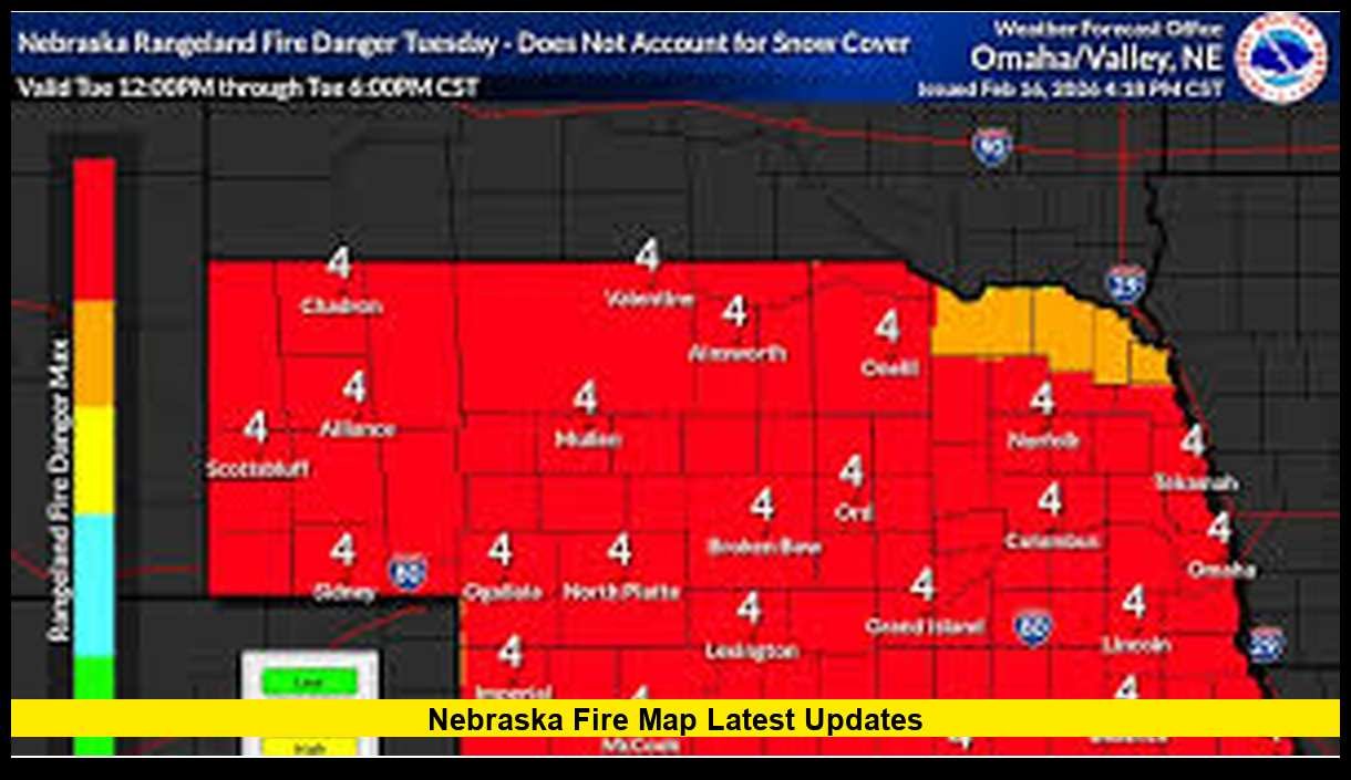 Nebraska Fire Map: Real-Time Tracking of Wildfires and Emergency ...